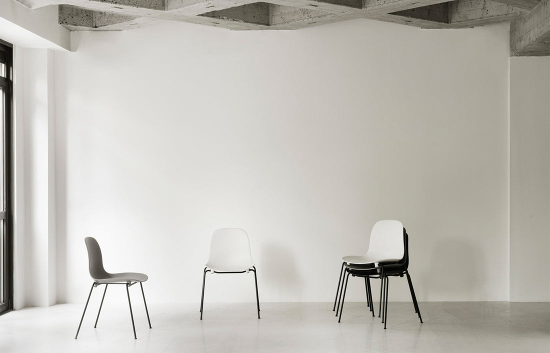Form Chair Stacking Upholstered | Dining Chair | District – District ...
