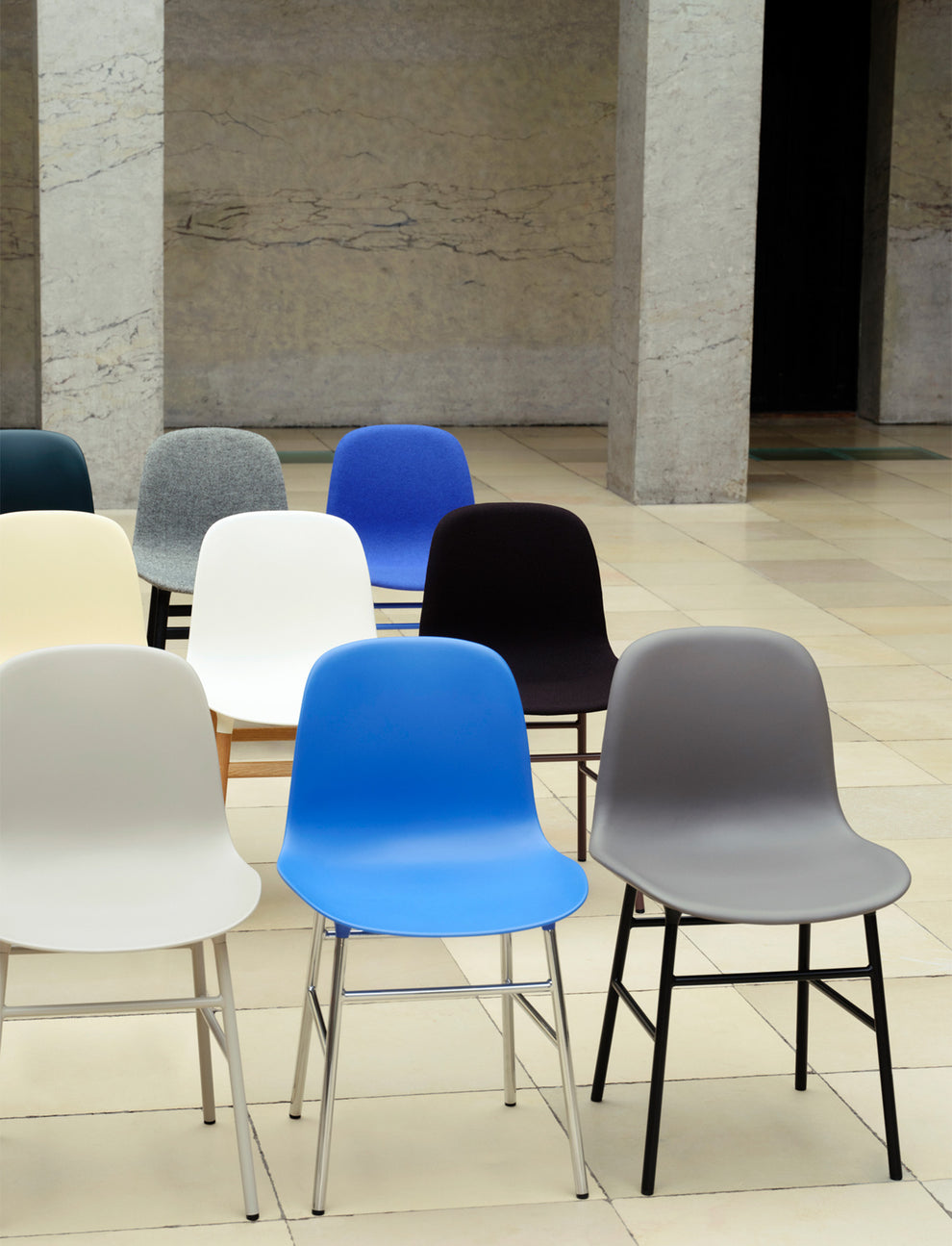 Form Chair Oak Upholstered | Dining Chair | District – District Furniture